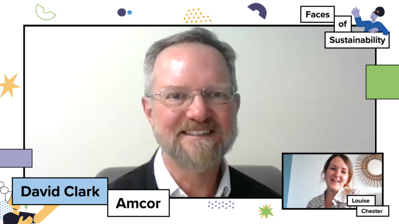 Faces of Sustainability: David Clark, Amcor - The Consumer Goods Forum